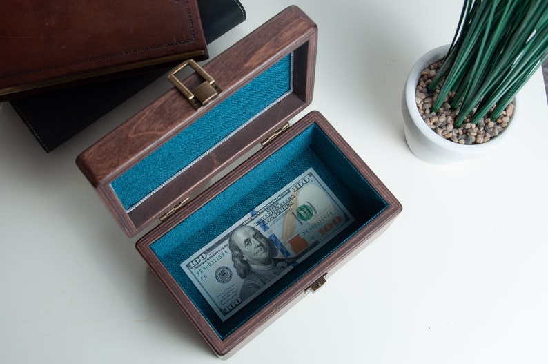 Money Storage Box Money Box Wooden Money Box Custom Box for - Etsy