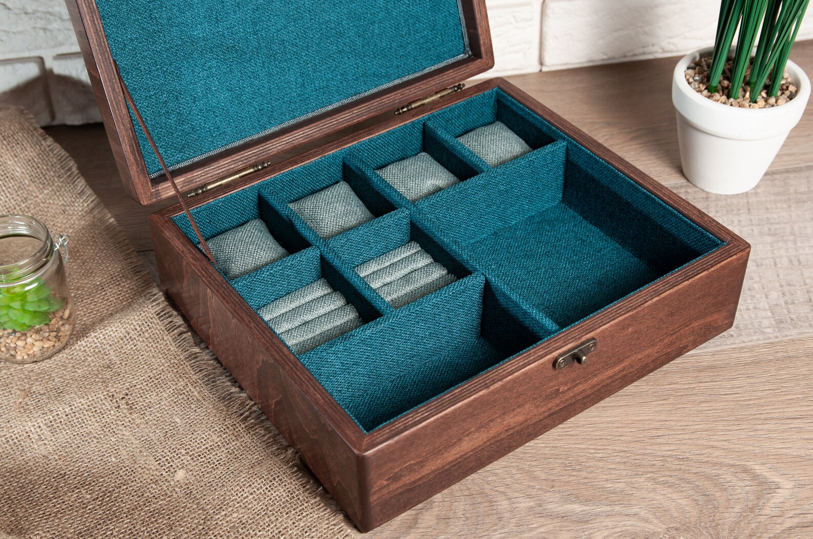 Wooden Watch Box Watch Box for 4 Watcheschristmas Gift Mens - Etsy