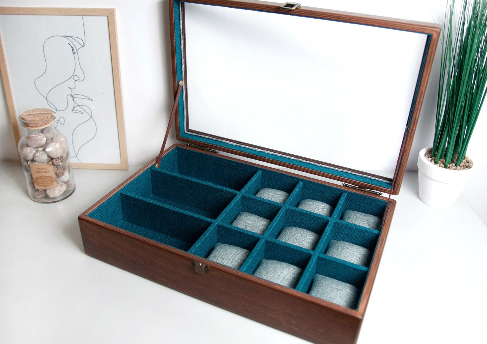 Personalized Watch Box, Wooden Watch Box, Engraved Watch Box, Watch ...