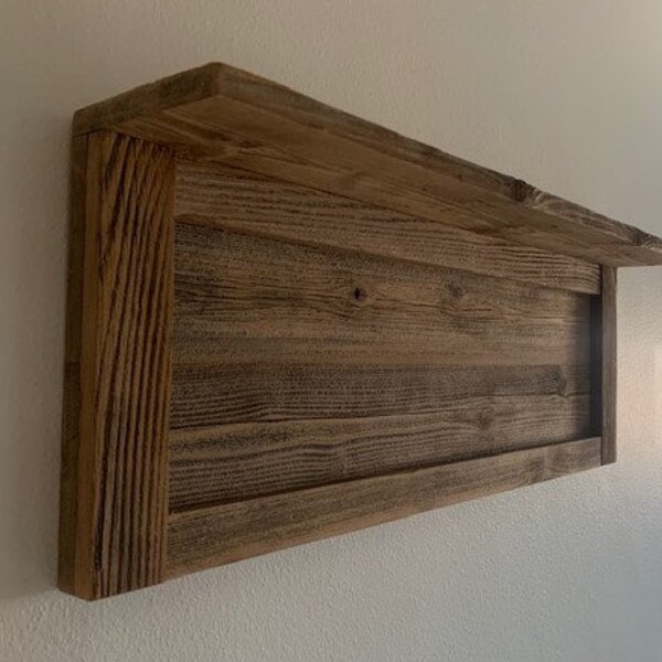 Barnwood Shelf - Etsy