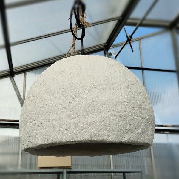 Paper Mache Lamp - Etsy