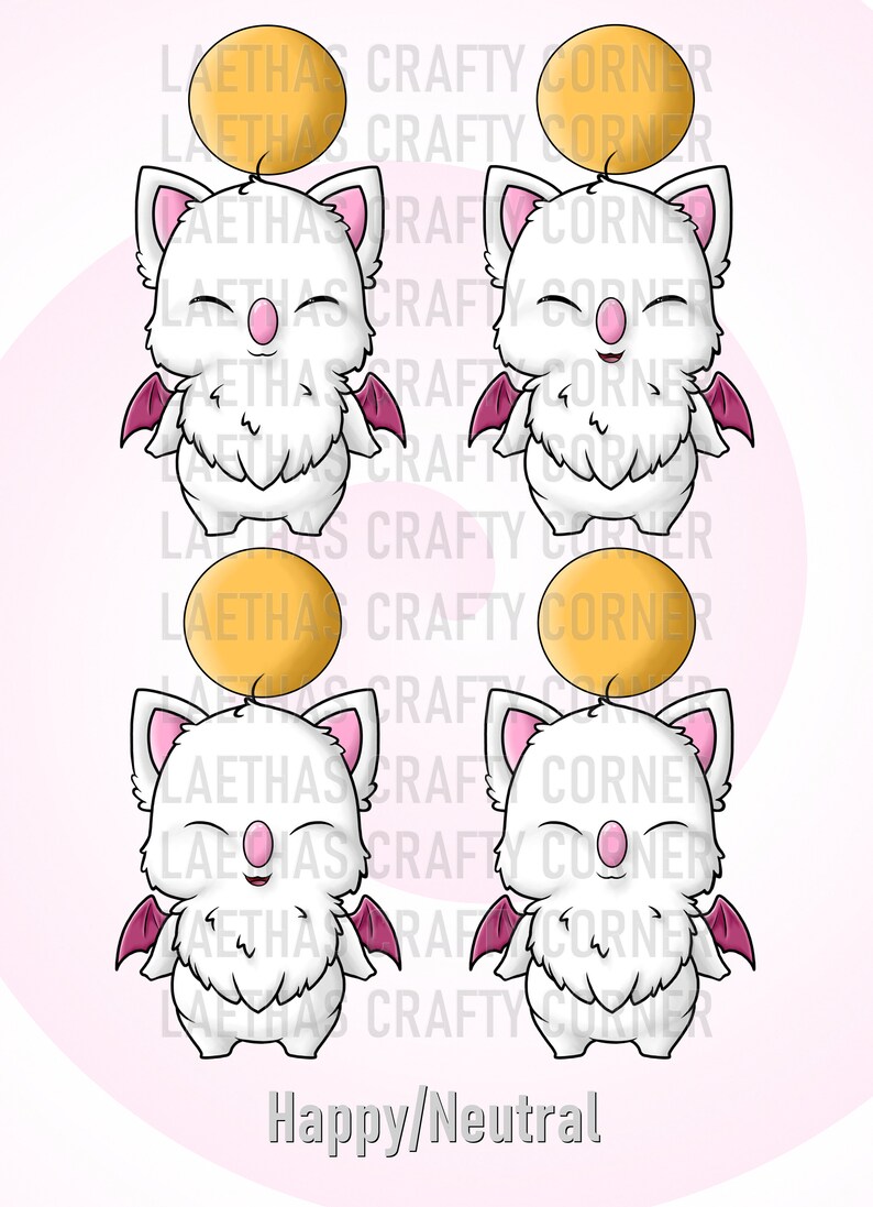 Moogle PNG Tuber! - Etsy