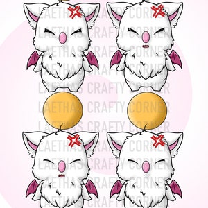 Moogle PNG Tuber! - Etsy