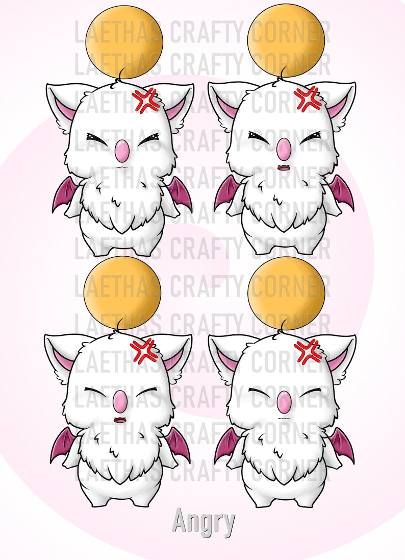 Moogle PNG Tuber! - Etsy