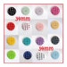 Polka Dot Button 34mm Choice of Colour Sold Individually / Spot Sewing ...