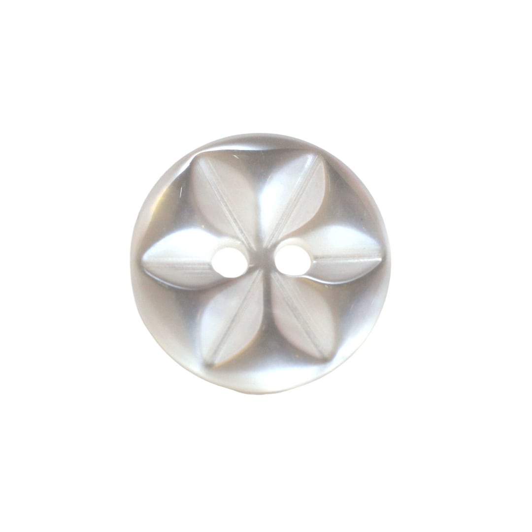 White Star Button Available in Diameter 11mm or 14mm / Choice Lot ...