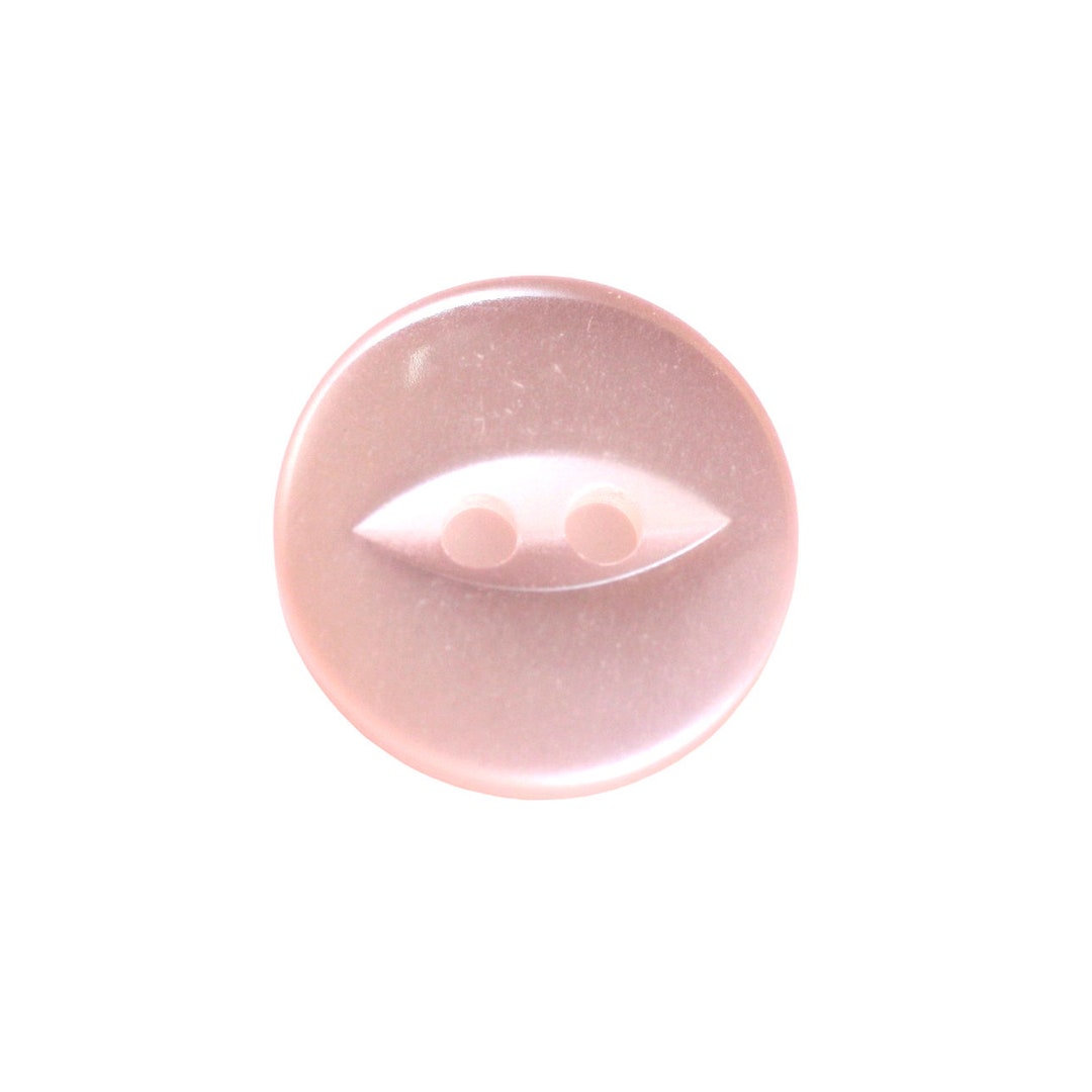 Pink Fish Eye Button With 2 Holes Available in Diameter 11mm 14mm 16mm ...