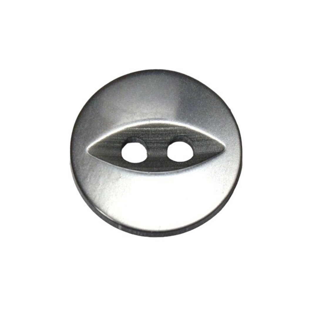 Gray Fish Eye Button With 2 Holes Available in Diameter 11mm 14mm ...