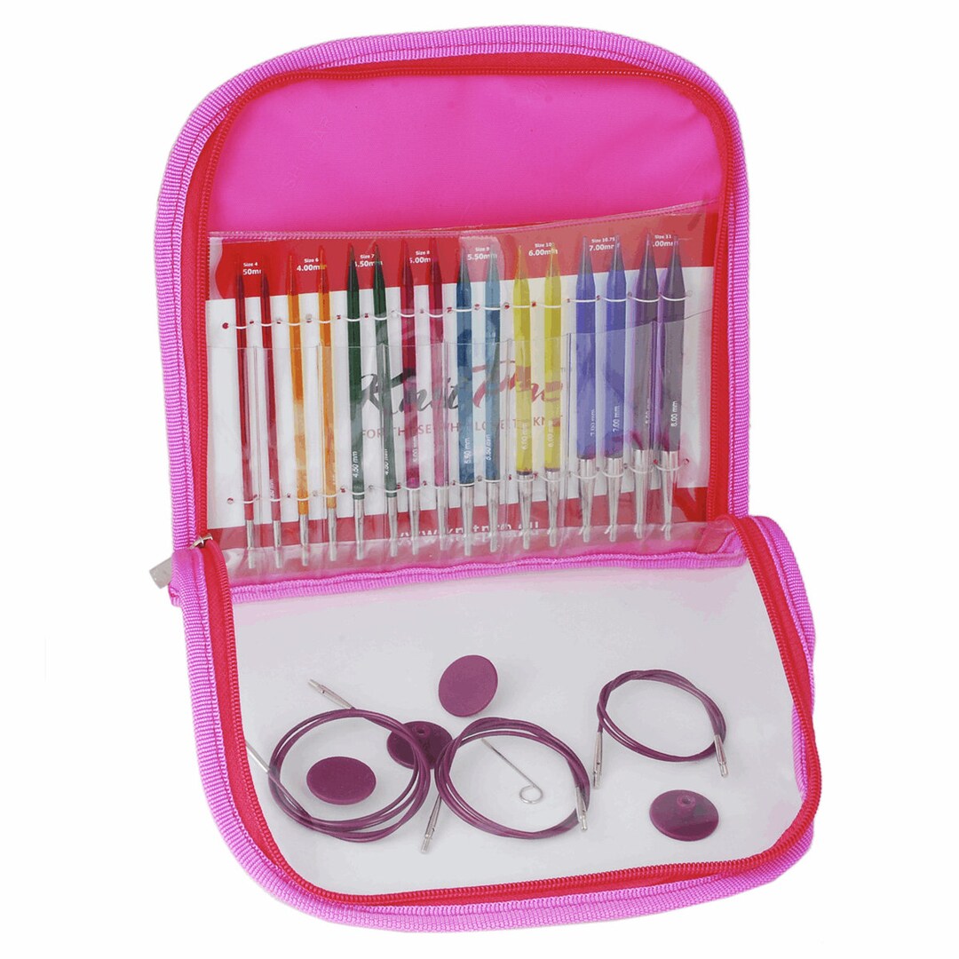 Knitpro Trendz Knitting Pins Circular Interchangeable Deluxe - Etsy