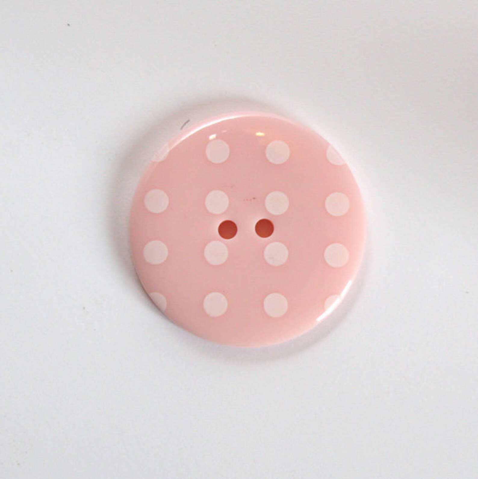 Polka Dot Button 34mm Choice of Colour Sold Individually / - Etsy