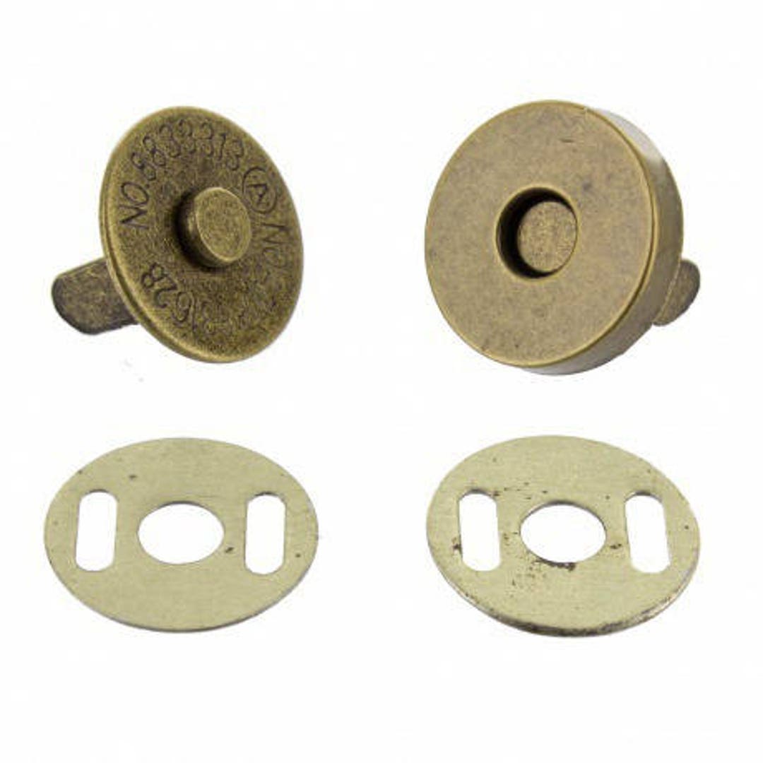 Bronze 20 Mm Clasp Pressure Button - Etsy