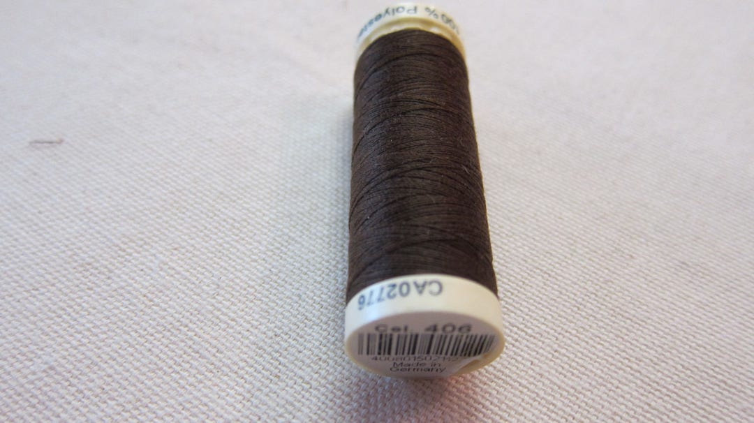 Brown Sewing Thread No. 406 100% Polyester - Etsy