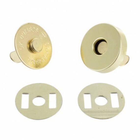 Golden 20mm Clasp Pressure Button | Etsy