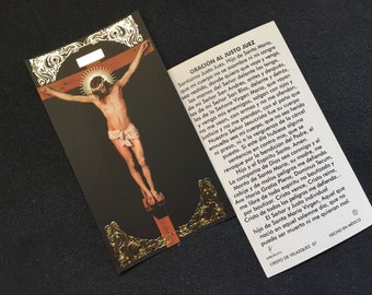 Jesus Christ Prayer Card - Etsy