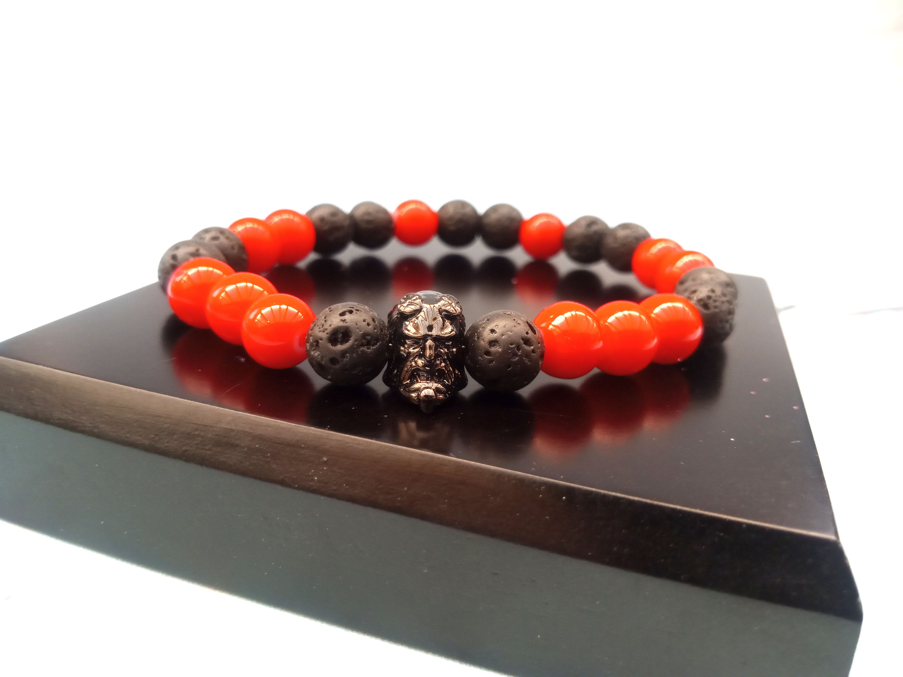 Hellboy Bracelet DC Comics Marvel Men Jewelry Aromatherapy - Etsy