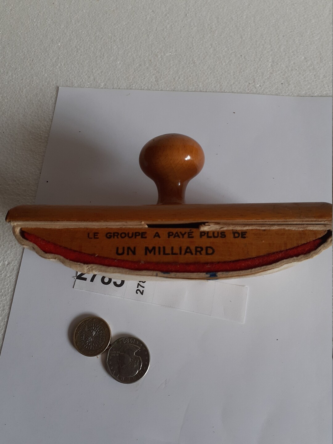 2785 Wooden Advertising Blotter Stamp - Etsy