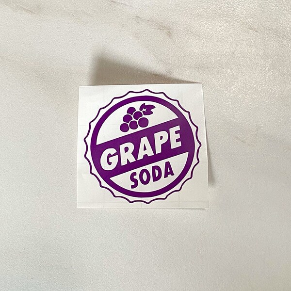 Grape Soda Decals - Etsy