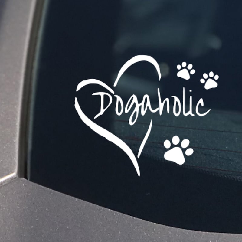 Dog Car Decals - Etsy
