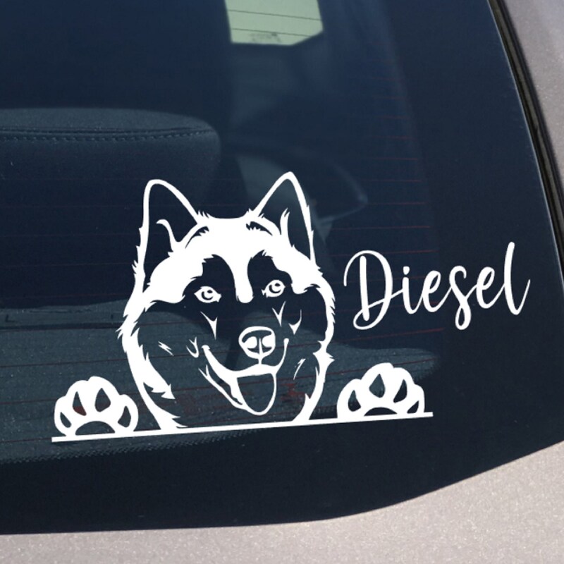 Husky Decal - Etsy