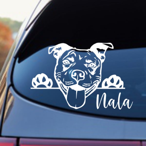 Pit Bull Decal - Etsy