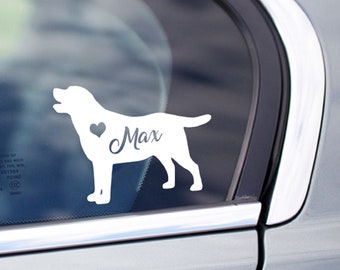 Labrador Window Decal - Etsy