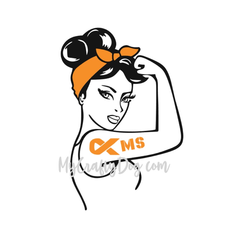 Fight Ms Decal - Etsy