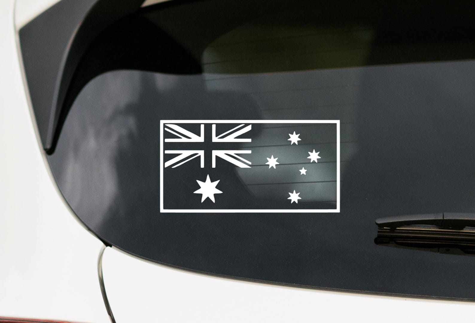 Australian Flag Sticker Car Window Decal No Background Proud Aussie ...