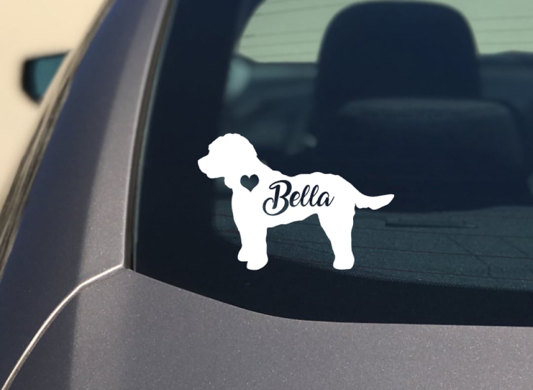 Personalized Cockapoo Decal / Sticker, 12x17 / 5x7" Customize With Your ...