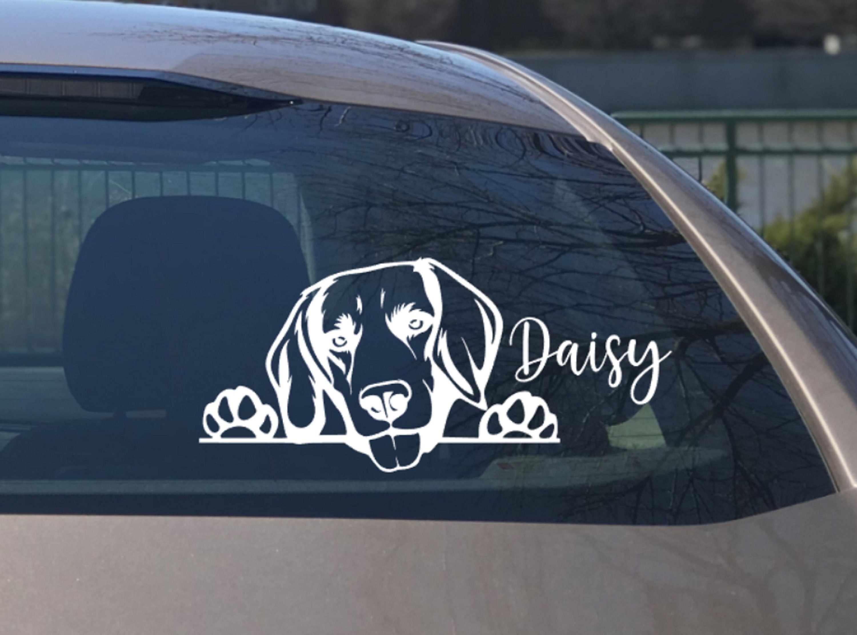 Beagle Car Decal Sticker Beagle Dog Sticker Beagle Mom - Etsy Australia
