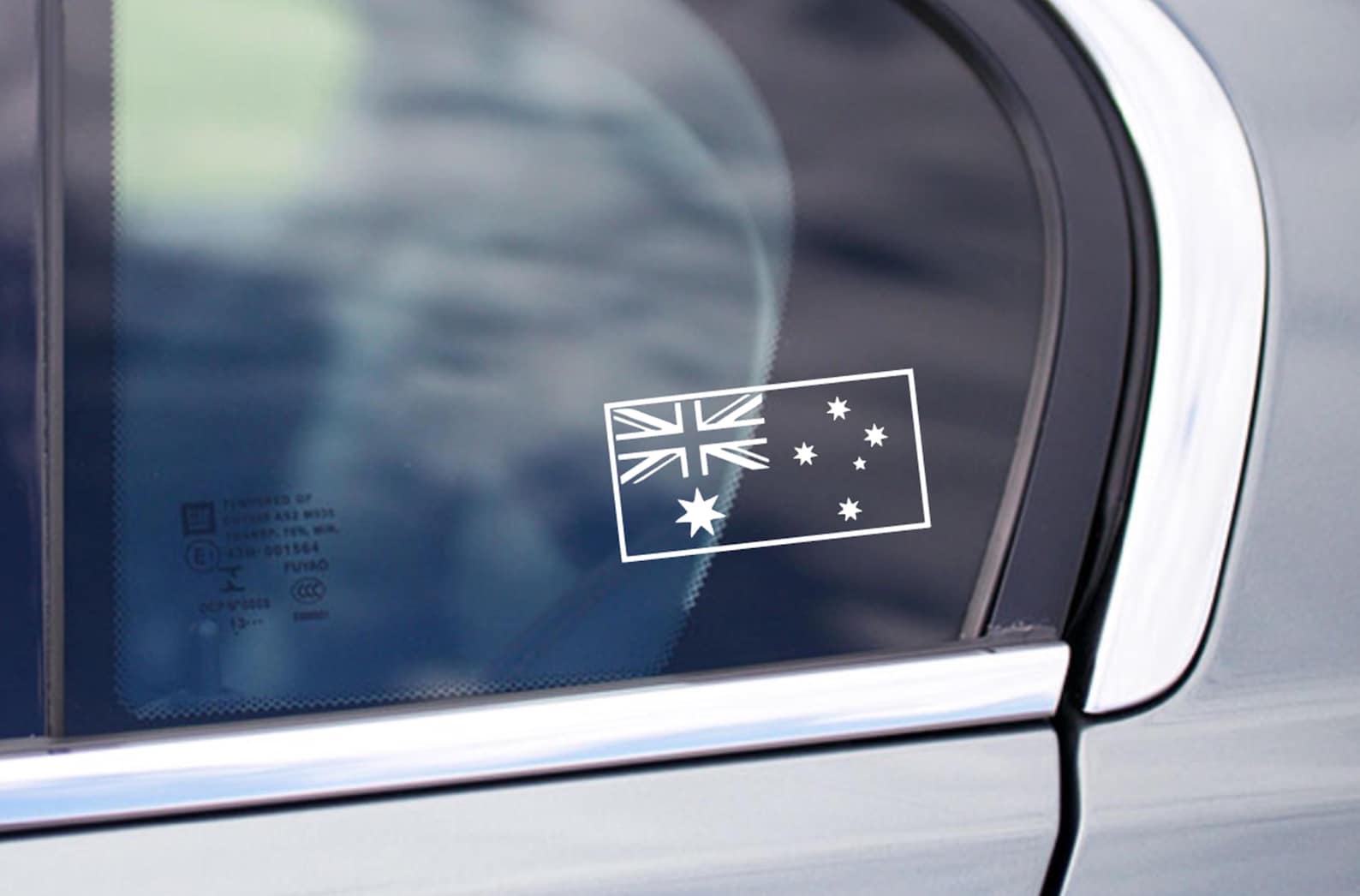 Australian Flag Sticker Car Window Decal No Background Proud Aussie ...