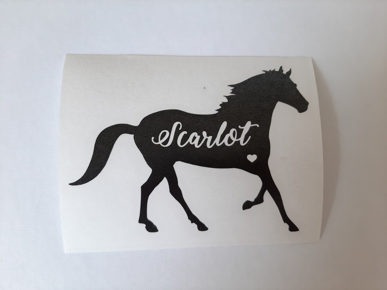 Personalized Horse Decal / Sticker. Custom Made With Your - Etsy Australia