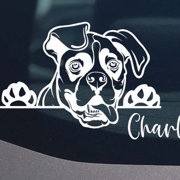 Boxer Sticker - Etsy
