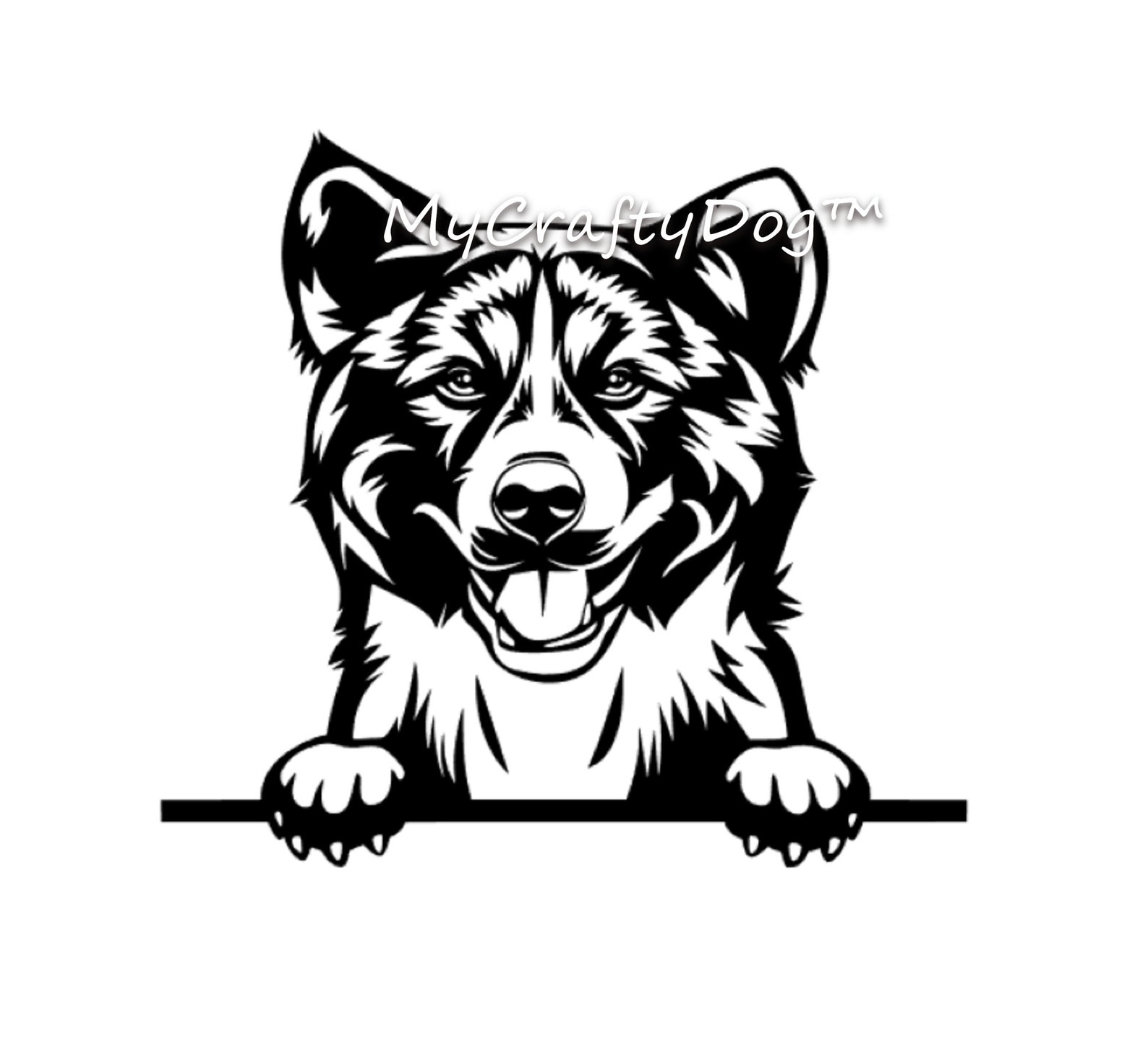Akita Peeking Car Decal Sticker Akita Dog Sticker - Etsy Australia