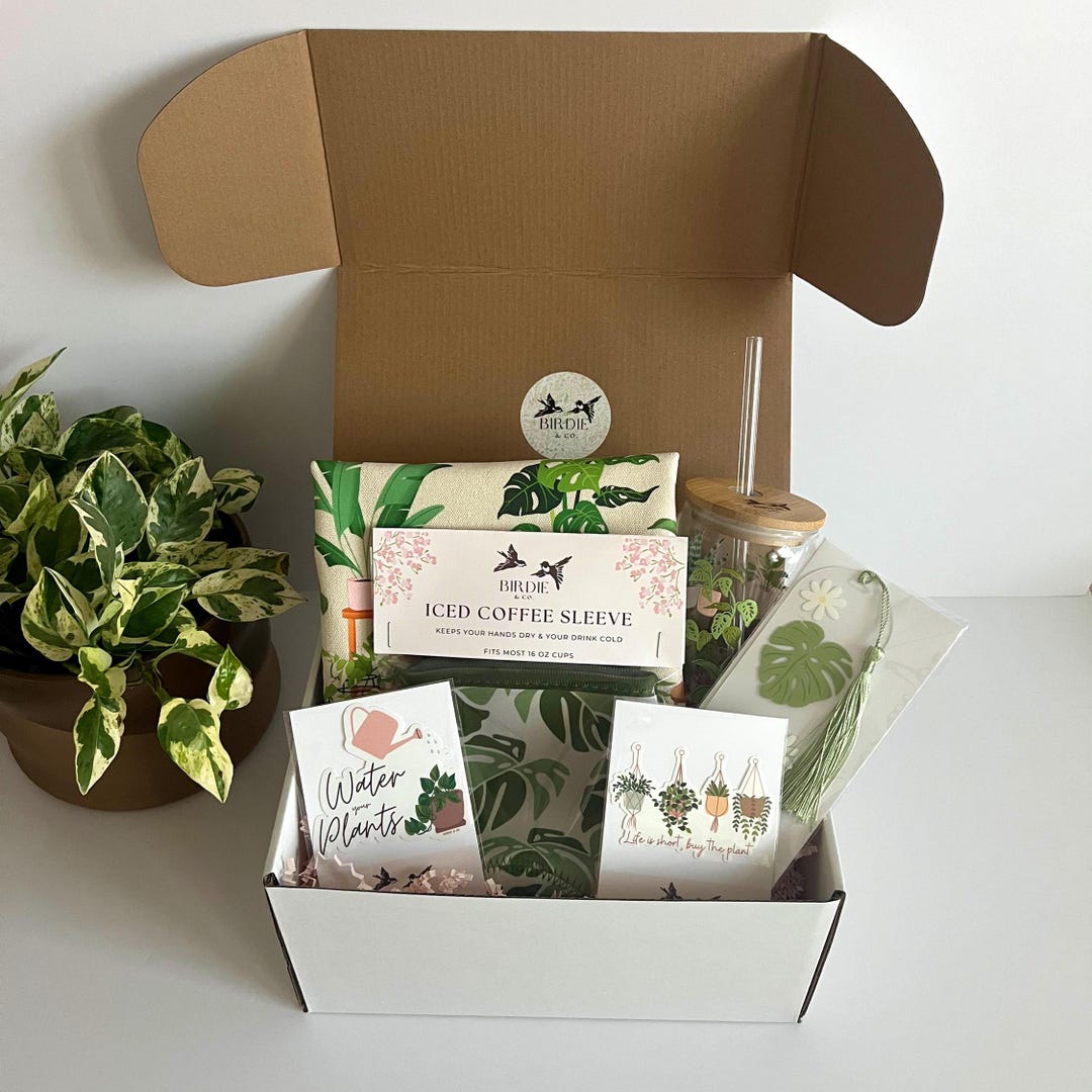 Plant Gift Box,plant Lover Gift Box,gift for Plant Parent,holiday Gift ...