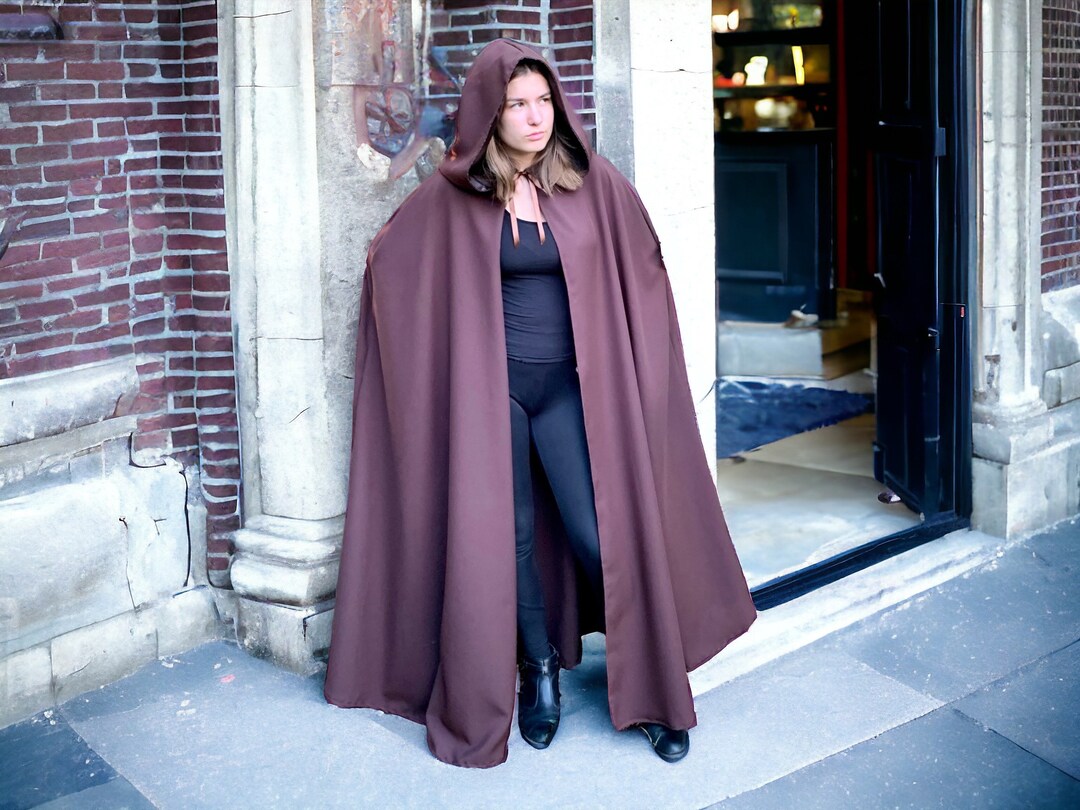 Cape de sorcier, cape de magicien, cape médiévale, idéale Halloween ...