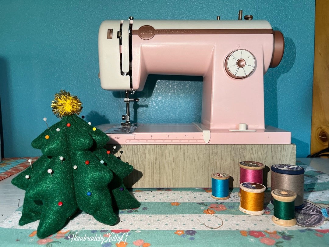 Christmas Tree Pin Cushion, Pine Tree, Christmas Sewing, Gifts, Holiday ...