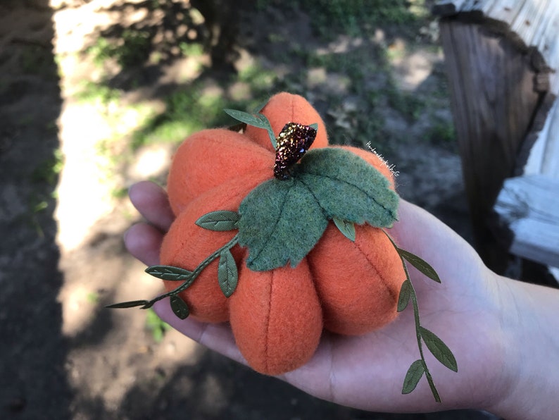 Pumpkin Pin Cushion Sewing Pins Pin Cushion Cream Pumpkin - Etsy