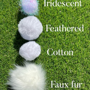 Tinkerbell Puff Ball Shoe Clips, Pom Poms, Tinkerbell Inspired, White ...