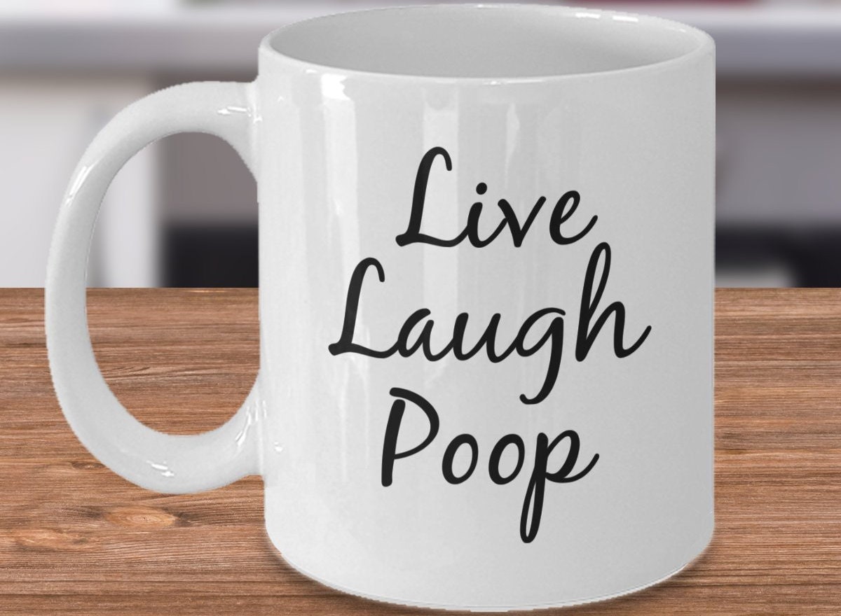 Funny Poop Mug, Coffee Poop Mug, Funny Poop Gifts, Poop Humor Gift ...