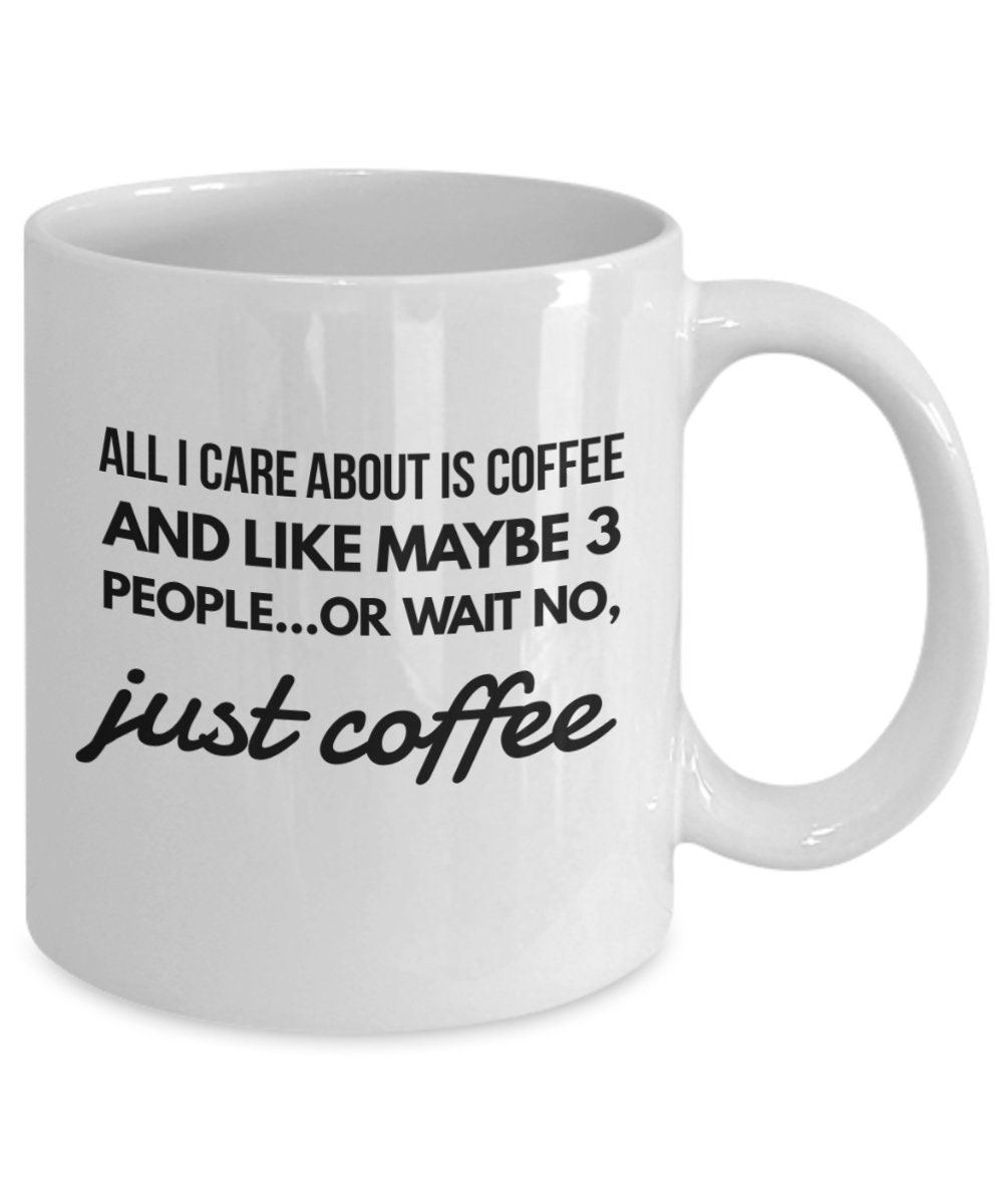 Coffee Lovers Mug, I Love Coffee, Coffee Drinker, Coffee Lover Gift ...