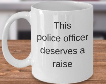 Funny Cop Mug. Funny Cop Gift. Police Gift. Police Mug. Police Coffee ...