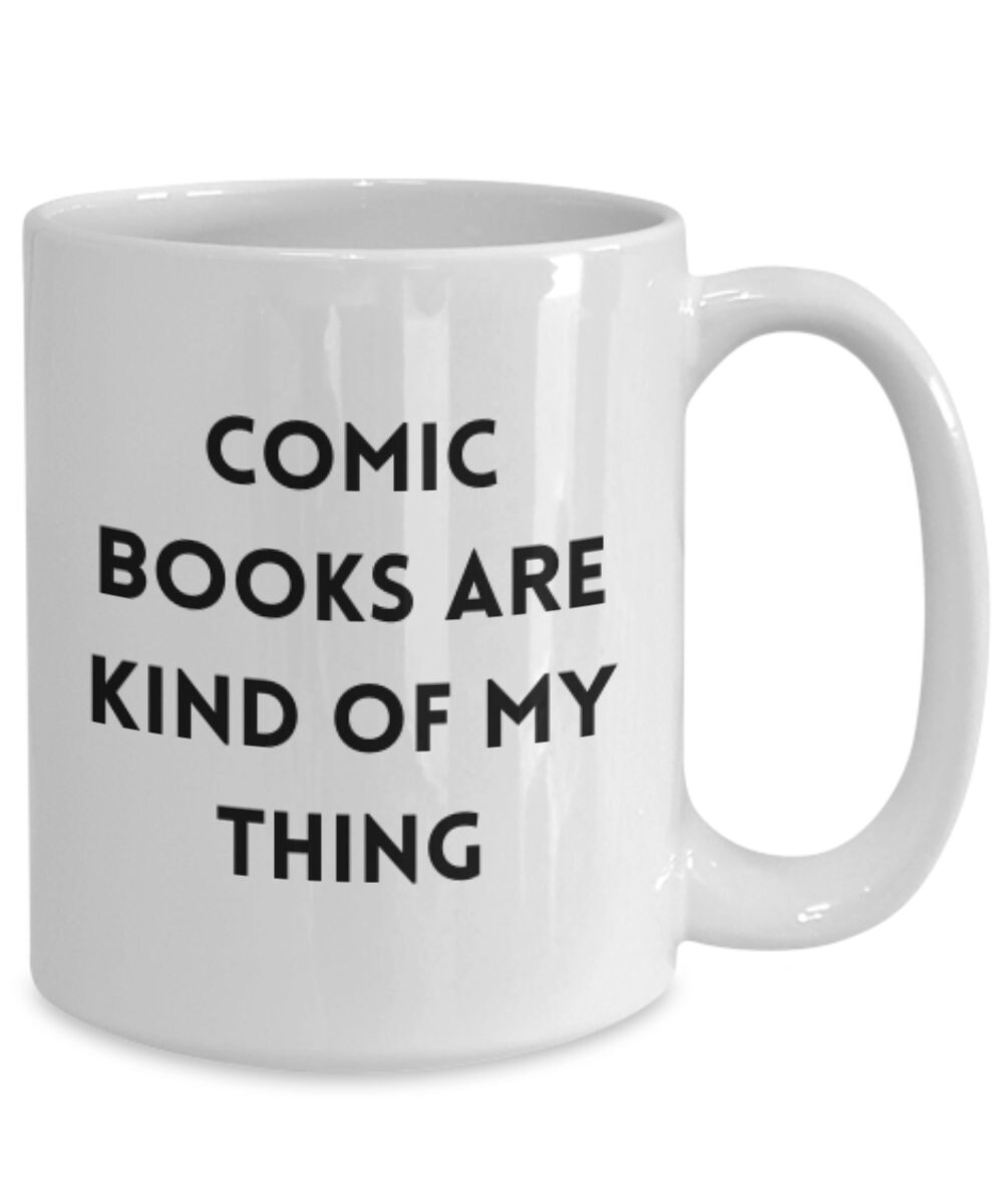 Comic book lover gift, funny gift for comic book lover - Etsy.de