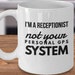 Receptionist Gift, Receptionist Mug, Receptionist Appreciation, Gift ...