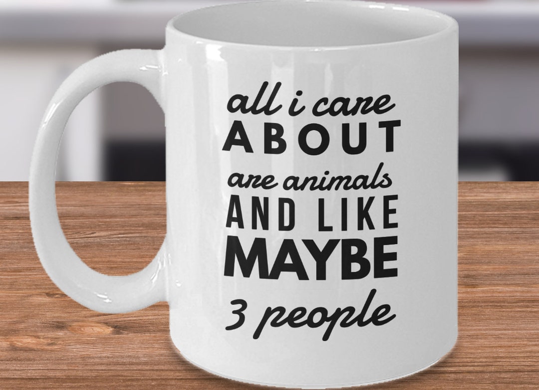 Animal Lover Mug, Animal Rights Gift, Animal Rescue, Animal Shelter ...