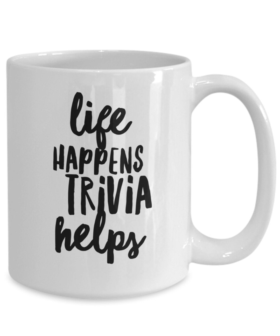 Trivia Lover Gift Ideas, Funny Trivia Gifts, Trivia Coffee Mug, Trivia ...