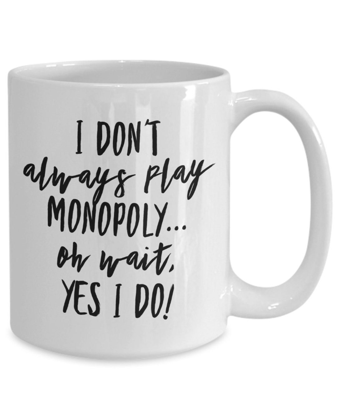 Monopoly Gift Idea, Monopoly Player Mug, Monopoly Mug, Gift for ...