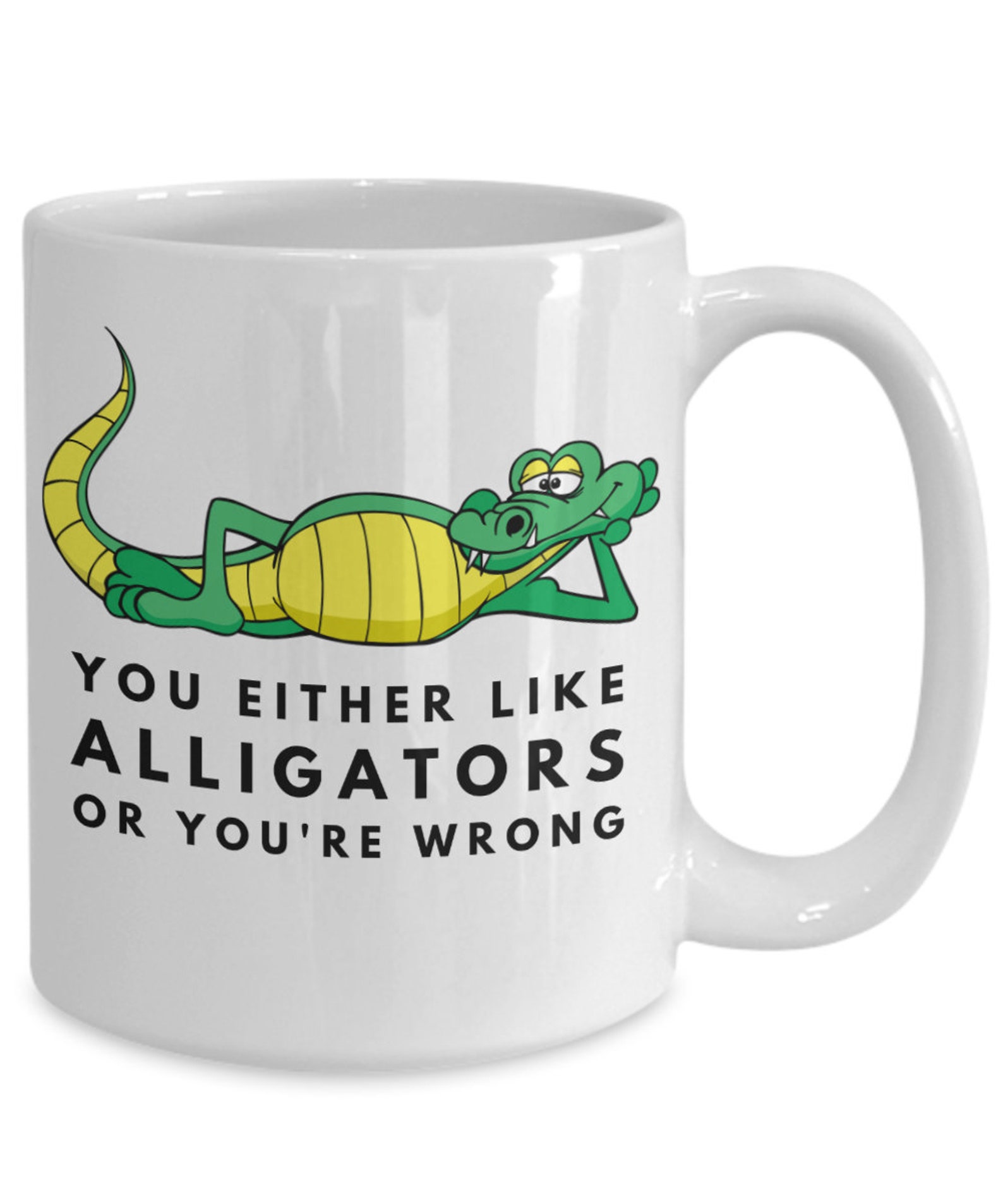 Alligator Coffee Mug, Alligator Gift Ideas, Funny Alligator Gift ...