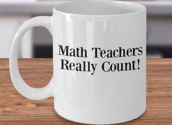 Math Teacher Gift Best Math Teacher Funny Math Teacher Math | Etsy