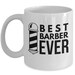 Best Barber Coffee Mug, Barber Gift Idea, Gift for Barber, Barber Gifts ...