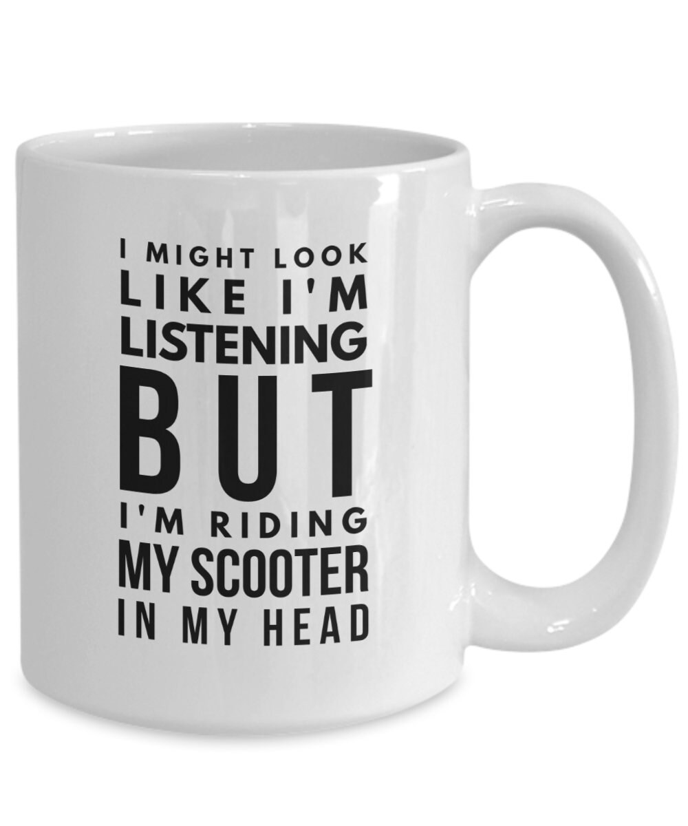 Scooter Lover Mug Scooter Gift Idea Scooter Present | Etsy